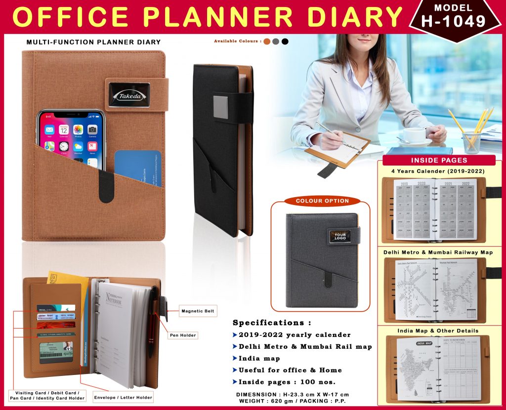 Office Planner Diary 18 - Adminneeds